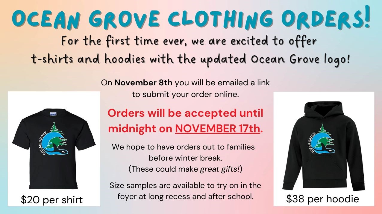 School Clothing Orders