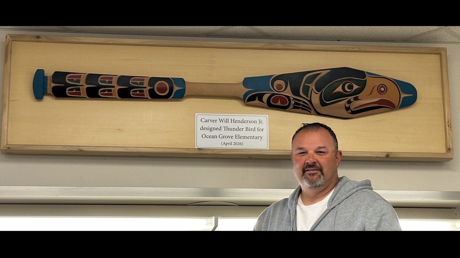 Thunder Bird Paddle by Will Henderson Jr.