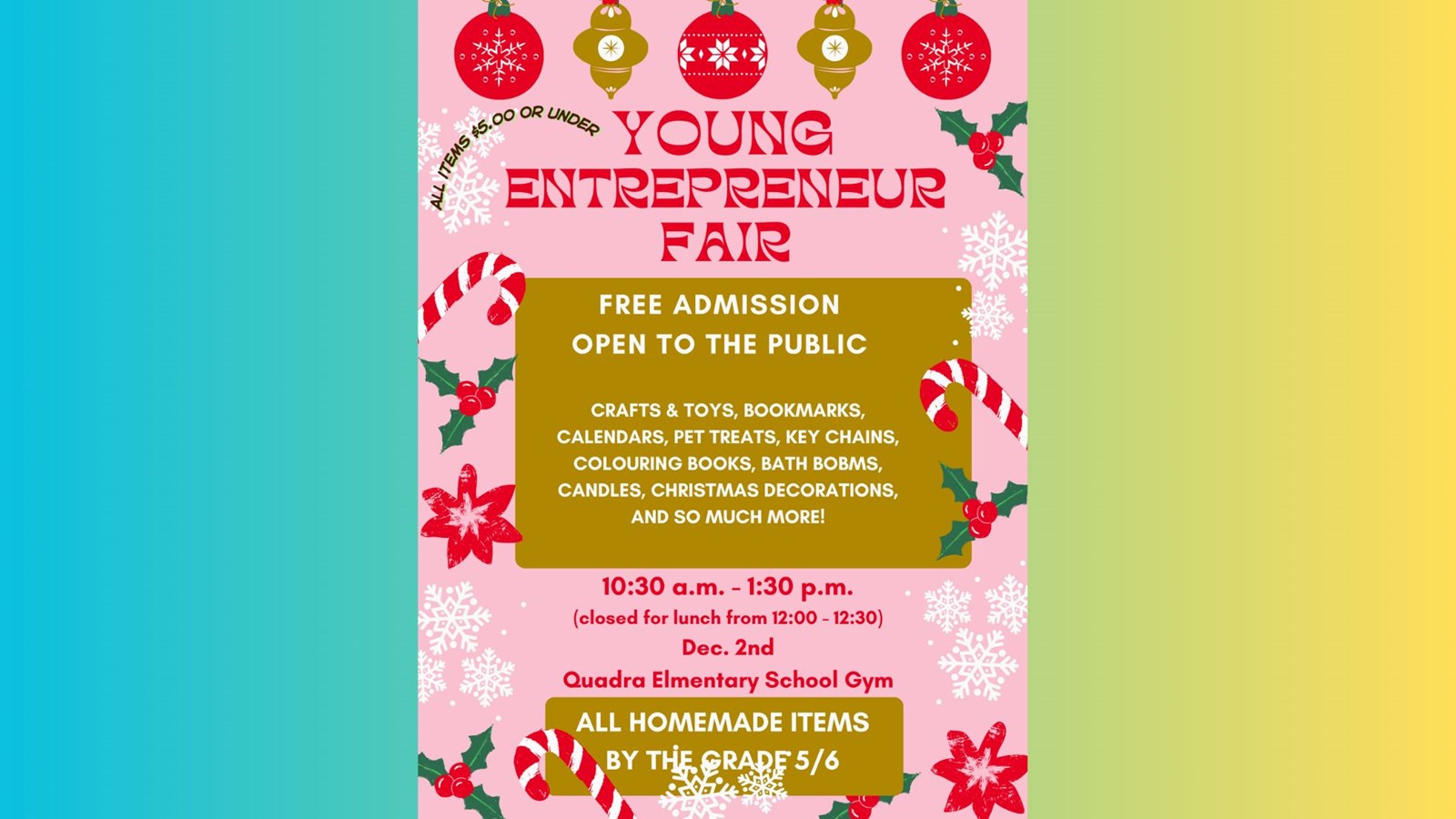 Entrepreneur Fair!
