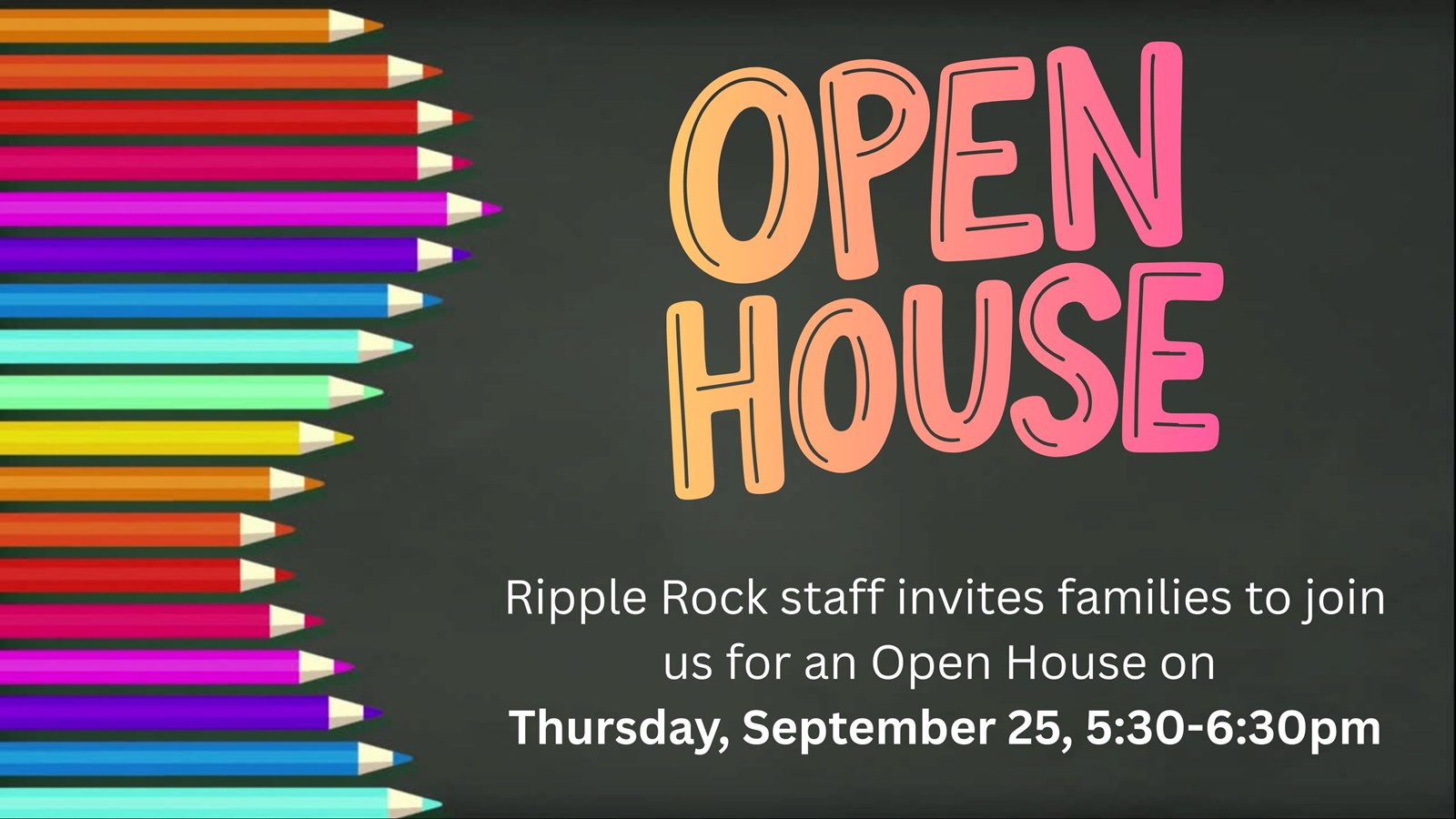 Ripple Rock Open House